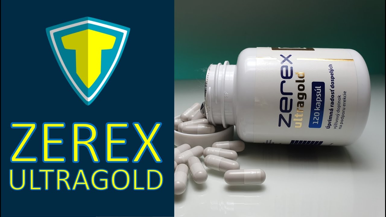 ZEREX Ultragold - recenzia - tabletky na libido a potenciu - tabletky ...