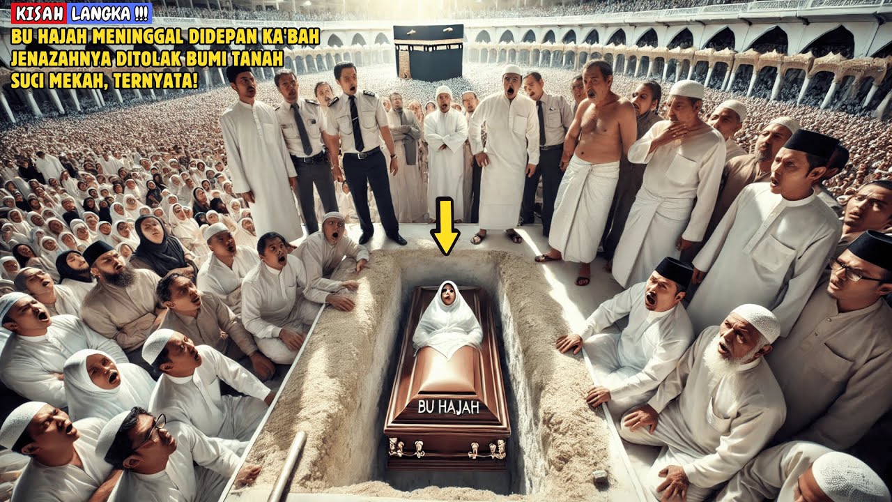 KISAH LANGKA! BU HAJAH MENINGGAL DIDEPAN KA'BAH, JENAZAHNYA DITOLAK ...