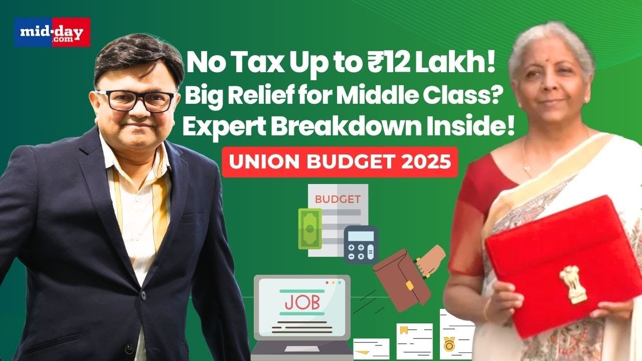 Union Budget 2025 No Tax Up To 12 Lakh Big Relief For Middle Class union-budget-2025-no-tax-up-to-12-lakh-big-relief-for-middle-class