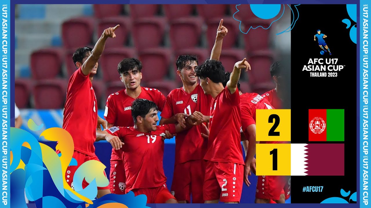 #AFCU17 - Full Match - Group B | Afghanistan (AFG) vs Qatar (QAT) - YouTube