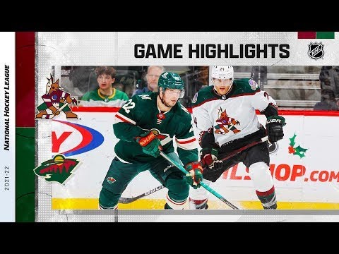 Arizona Coyotes vs Minnesota Wild | November 30, 2021 | Game Highlights ...