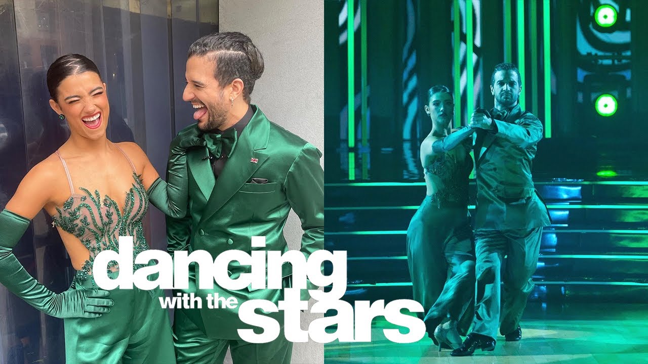 Charli D'Amelio and Mark Ballas Tango (Week 8) | Dancing With The Stars ...