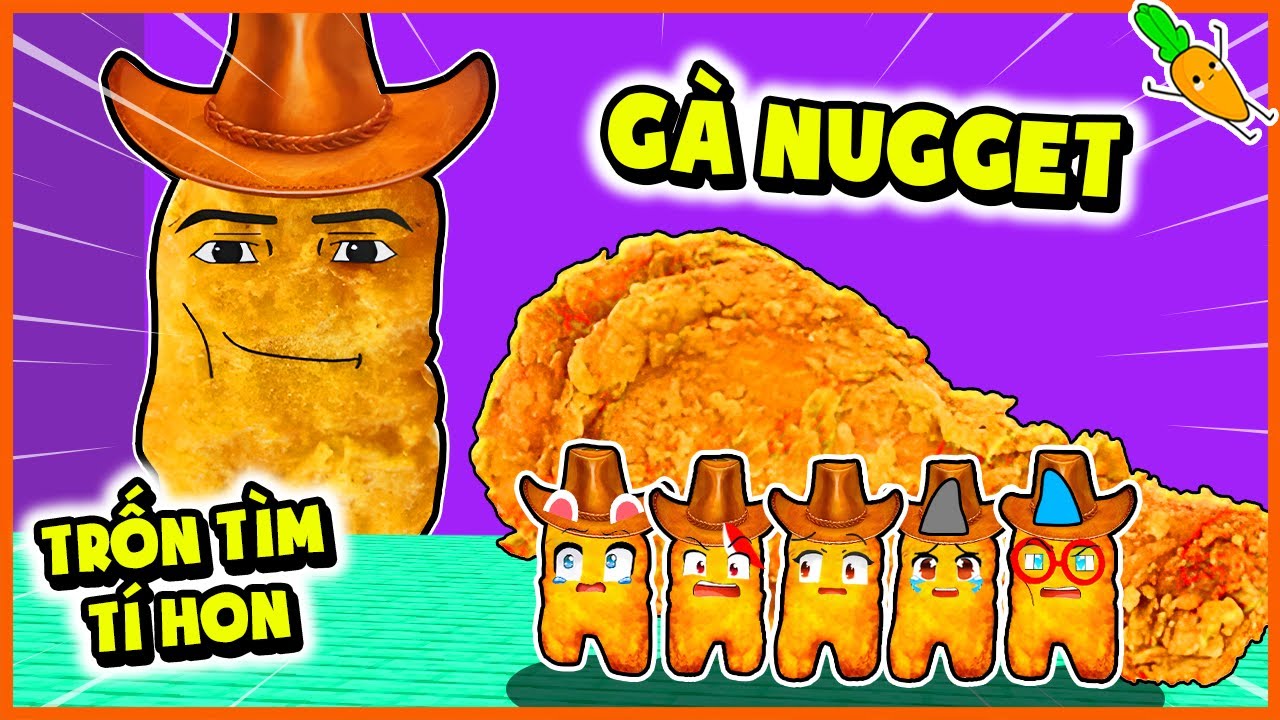 KAMUI THỬ THÁCH TRỐN TÌM TÍ HON NUGGET COWBOY TRONG MINECRAFT ...