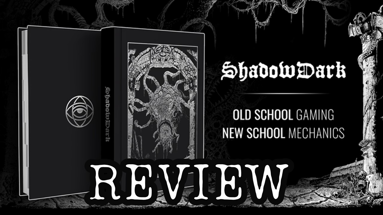 ShadowDark RPG Review – The Ultimate Old-School Revival? OSR Meets Modern Gameplay - YouTube