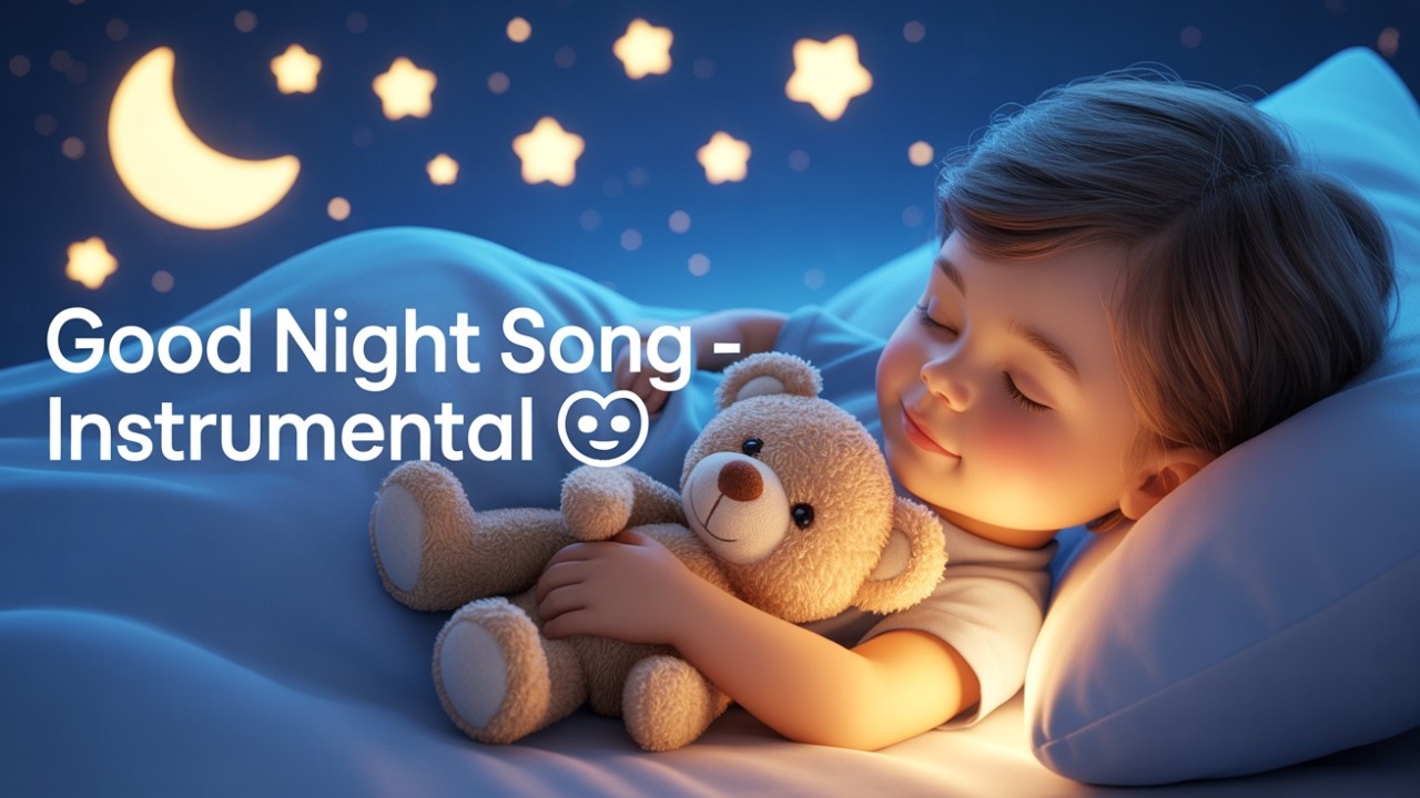 Good Night Song 🌙 Frozen Style | Gentle Sleep Music for Kids ...