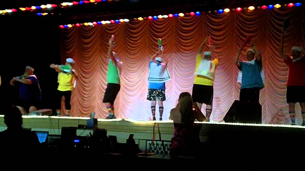 Isabelle School of Dance - Dads dance- Good Ship Lollipop - YouTube