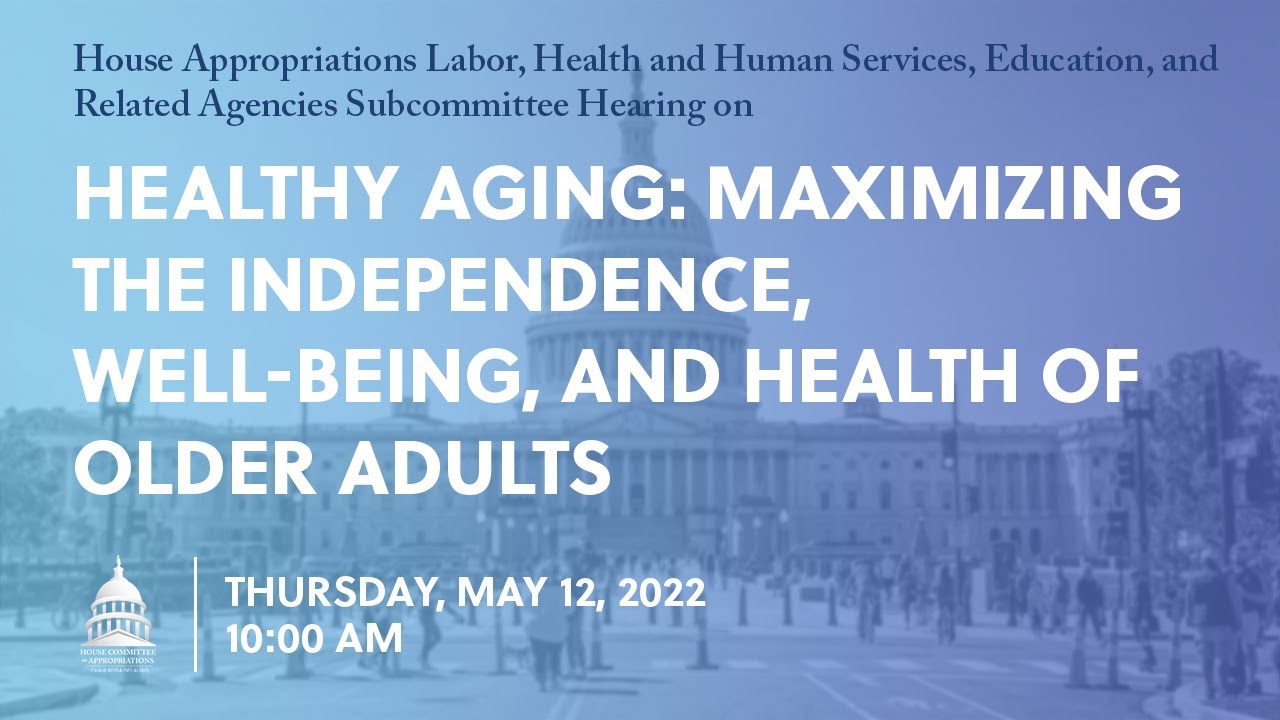 Healthy Aging: Maximizing the Independence, Well-being, and Health of ...