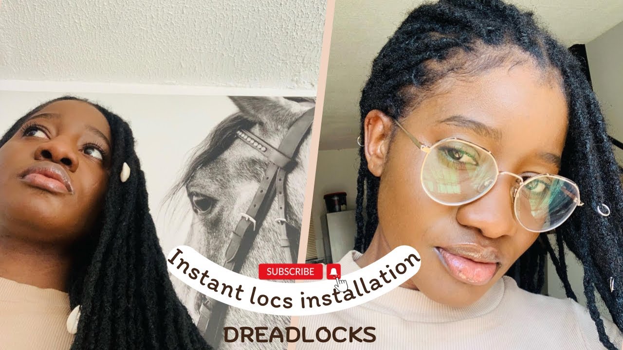 How to Install Instant locs| Dreadlocks| Instant Dreadlocks| instant ...