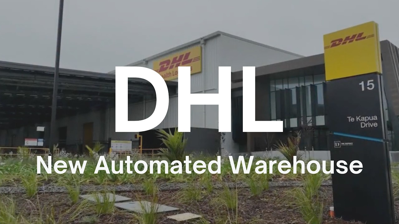 Inside DHL Automated warehouse - YouTube