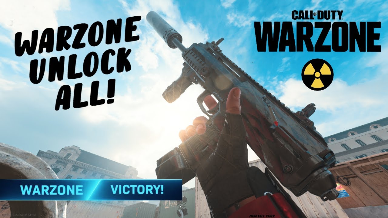 HOW TO UNLOCK EVERYTHING IN WARZONE!!! - YouTube