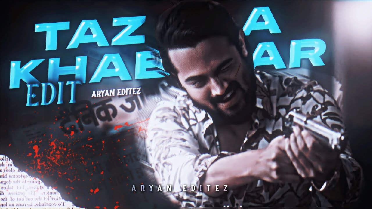 Taaza Khabar Edit 🔥 | Bhuvan Baam | Vasant Gawade Edit #bbkivines # ...