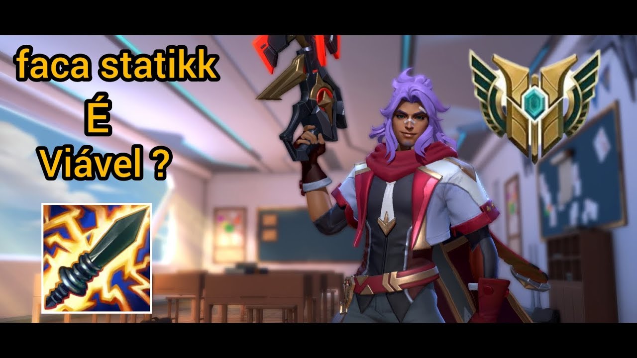 FACA STATIKK NO AKSHAN É BOM ? WILD RIFT - YouTube