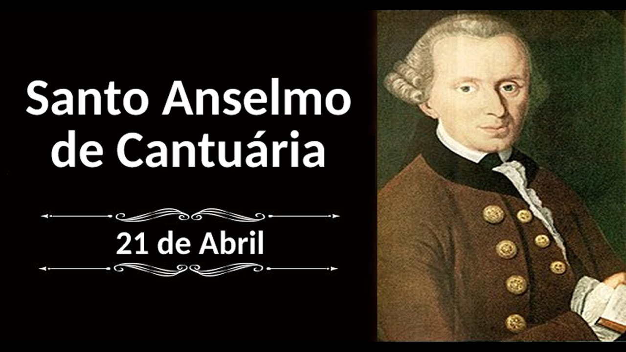 21 de Abril Oração Santo Anselmo de Cantuária - YouTube