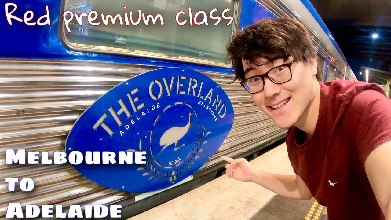 The Overland Train Red Premium Class Melbourne to Adelaide Complete ...