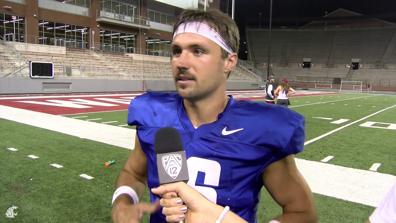 Gardner Minshew II after scrimmage Aug. 10 - YouTube