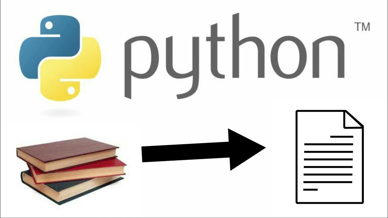 ALGORITMOS DE RESUMEN PYTHON - YouTube