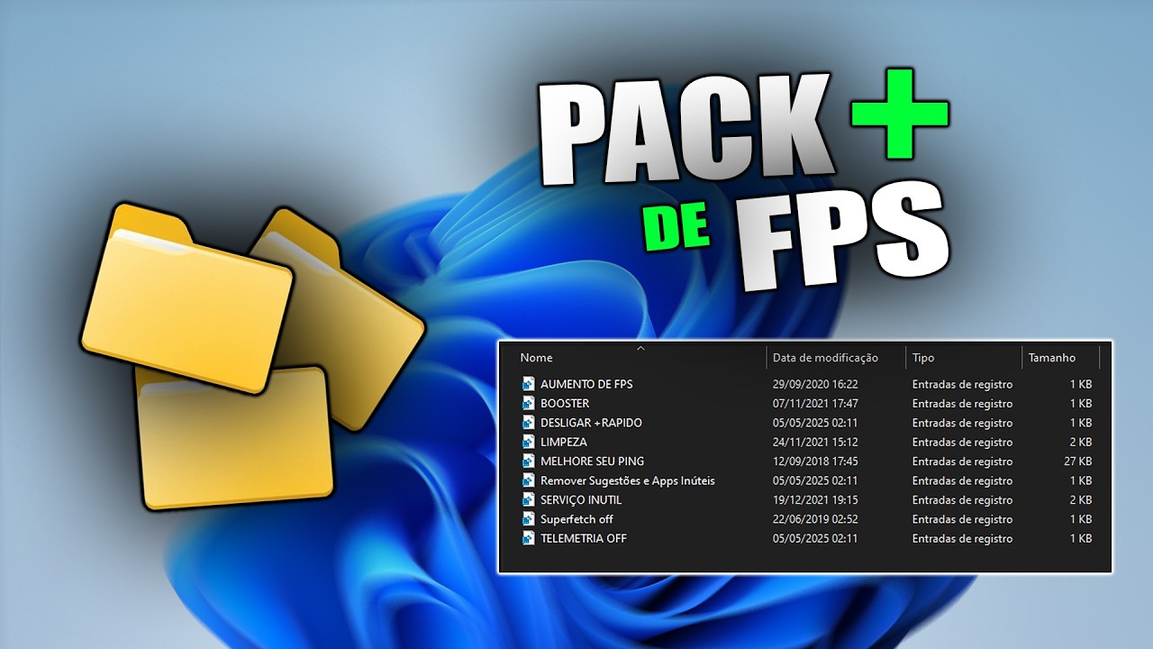 ÚNICO PACK DE OTIMIZAÇÃO QUE REALMENTE FUNCIONA 🔥 | MAIS FPS - YouTube