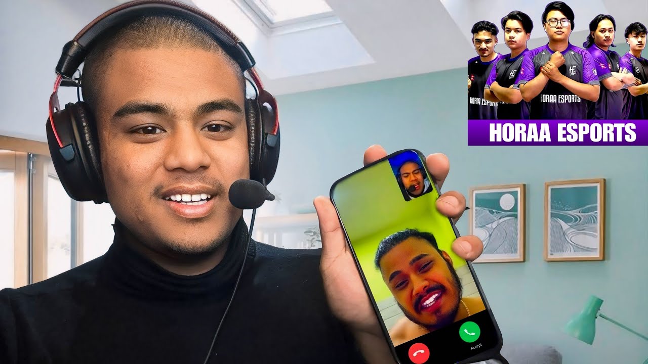 Sk49 calling @cr7horaaYT And Congratulating Hora Esports | PUBG MOBILE ...