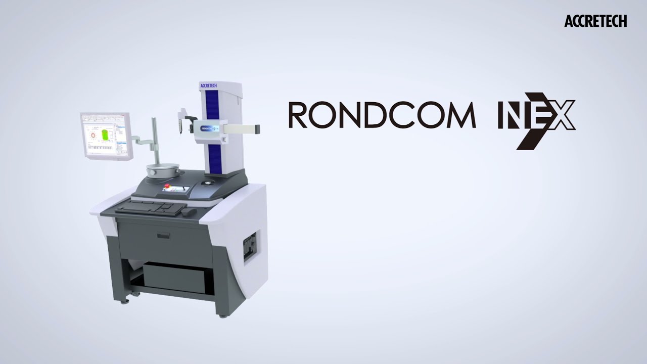 【新型】真円度・円筒形状測定機RONDCOM NEX(DX2/SD2) - YouTube