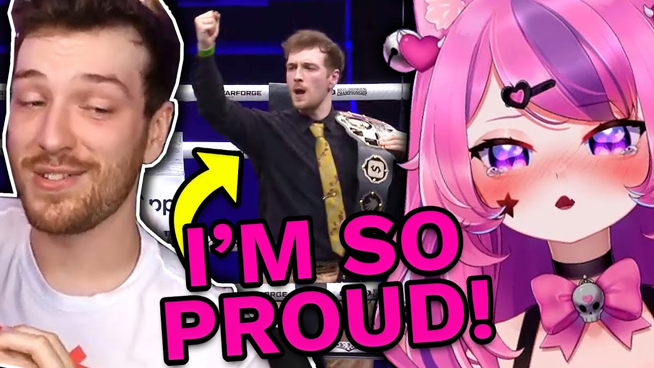 Connor Reacts To Ironmouse Crying Over His Win - YouTube