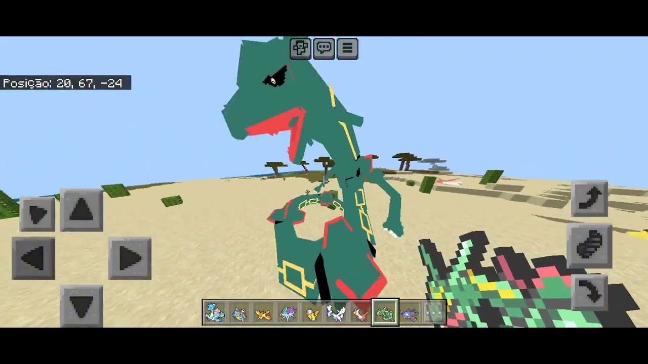 NOVA ADDON DE POKÉMON PARA MINECRAFT PE - POKEBEDROCK V1.2.2 - YouTube