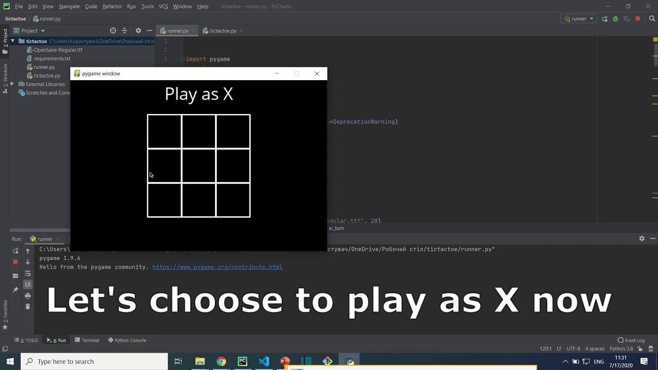 Project 0b Tictactoe Youtube