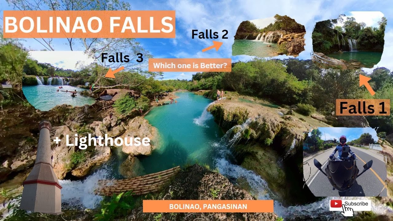 Bolinao Falls | Tourist Spot in Bolinao, Pangasinan - YouTube