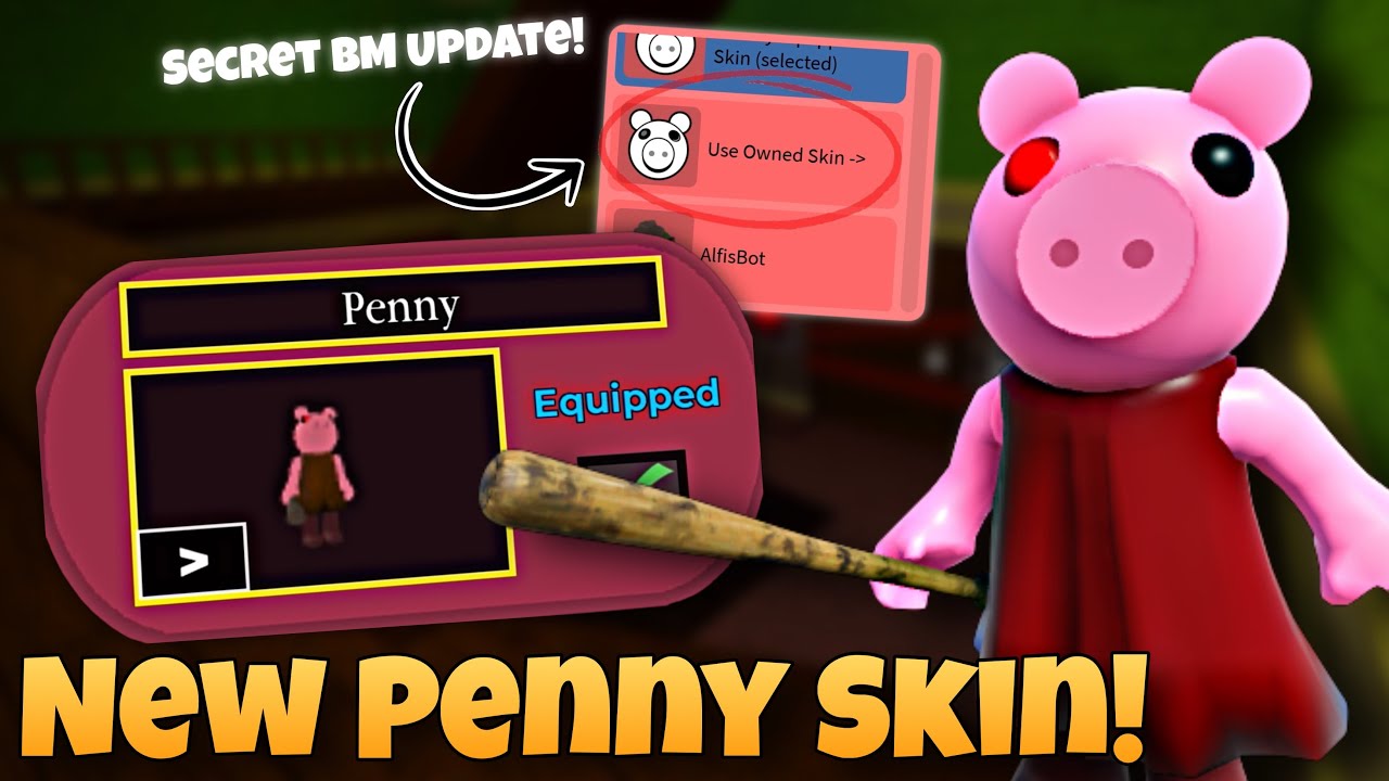 New Penny Skin + Secret Build Mode Update In Roblox Piggy! - YouTube