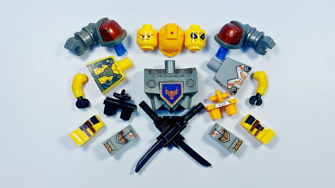 LEGO NEXO KNIGHTS AND LEGO YELLOW DEAD POOL POWER | LEGO BUILD - YouTube