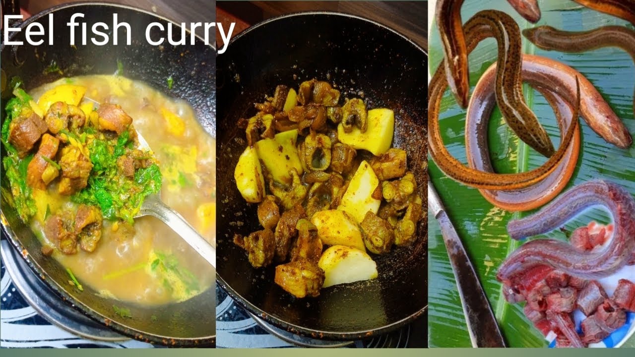 Eel fish curry recipe / kusia masor jul - YouTube