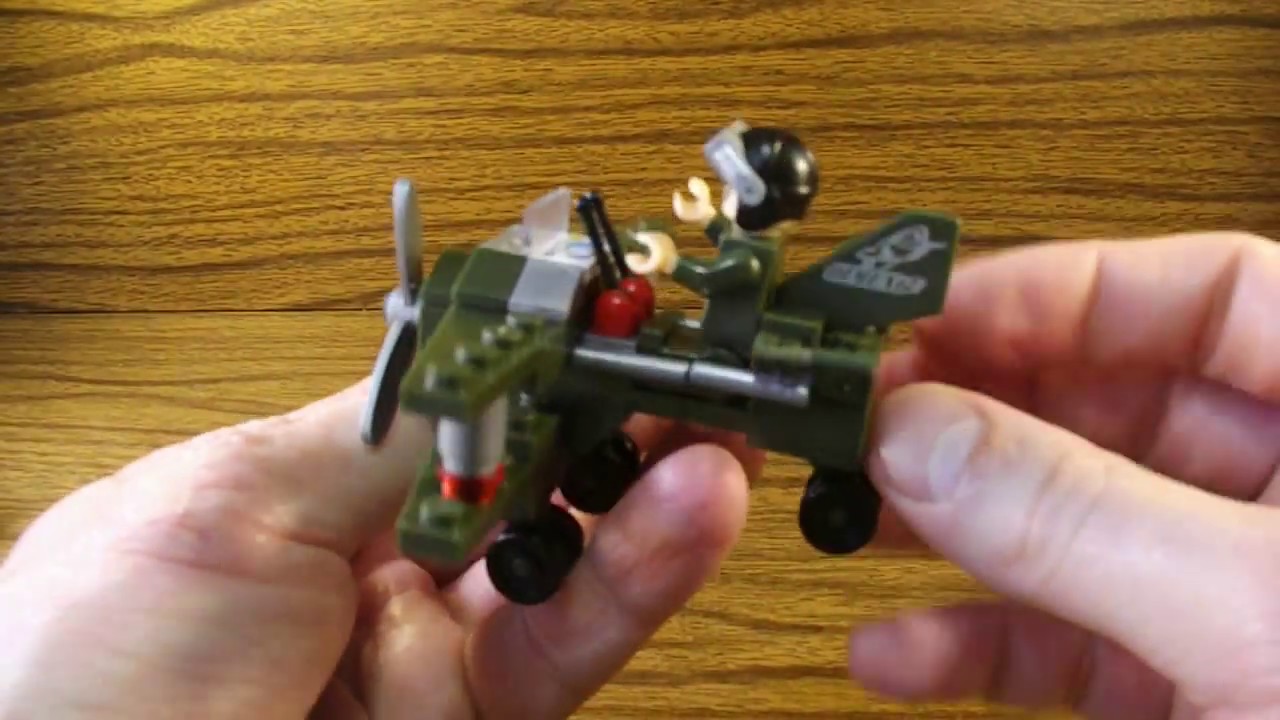 Lego совместимый конструктор Enlighten, Военный самолет 804 ...
