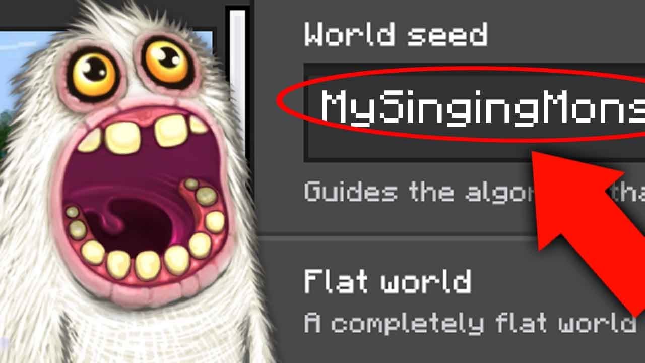 What's ON The MY SINGING MONSTERS MINECRAFT SEED? (Ps5/XboxSeriesS/PS4 ...