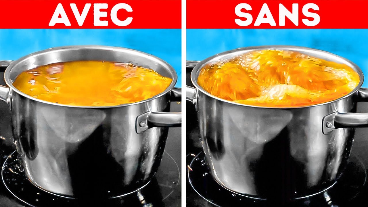 21 ASTUCES GÉNIALES POUR LA CUISINE QUI FONCTIONNENT VRAIMENT - YouTube