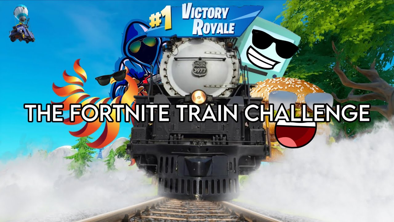 I DID THE FORTNITE TRAIN CHALLENGE! - YouTube