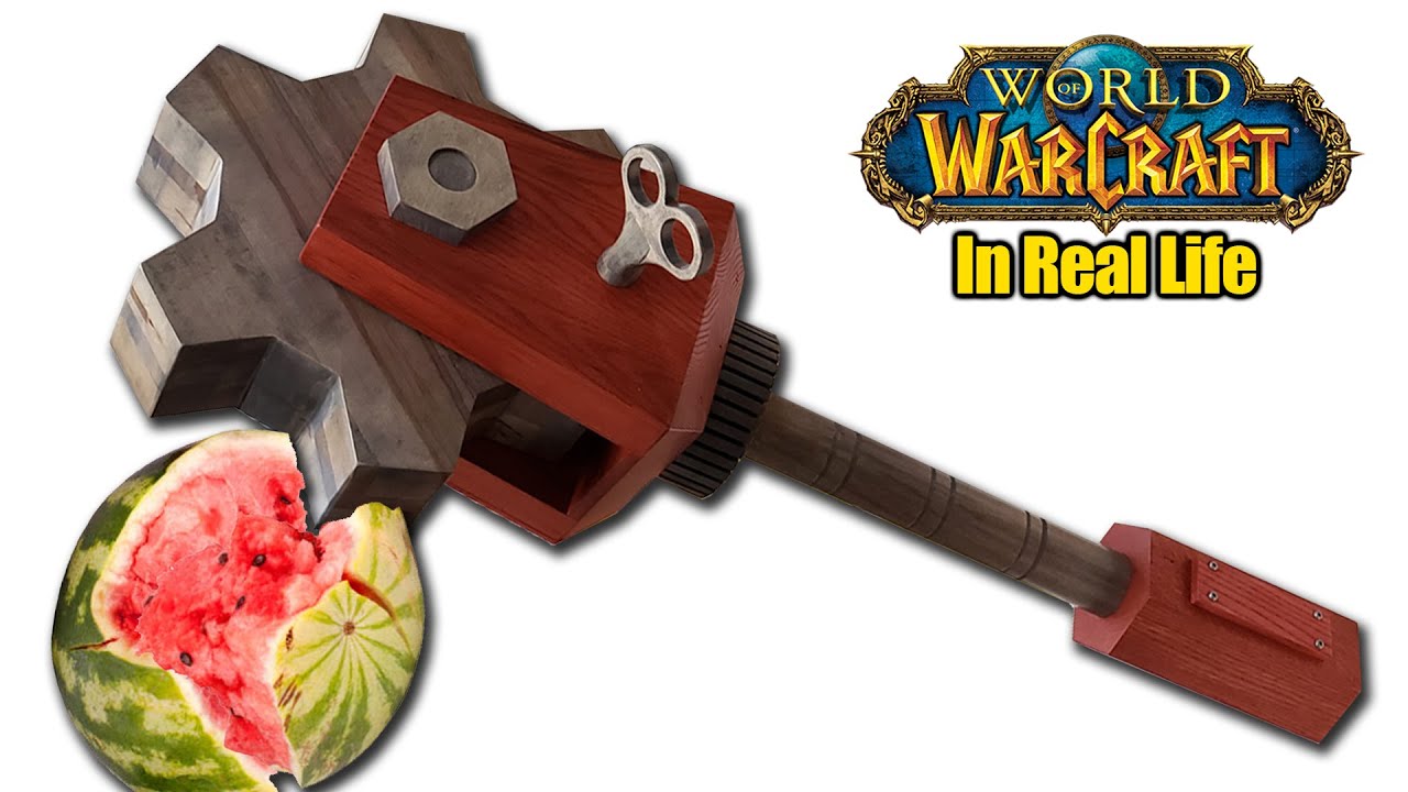 Building a Giant World of Warcraft Classic Mace (Finkle's Lava Dredger ...
