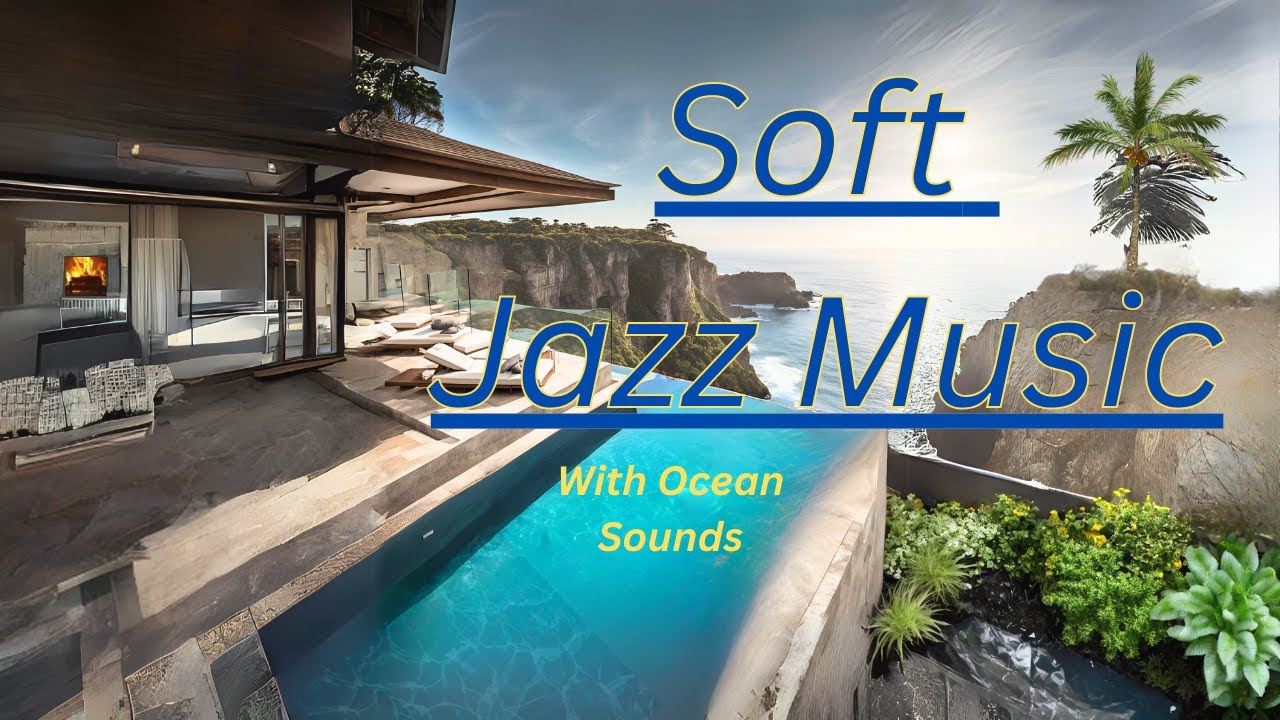 Pool Party At The Seaside Villa! 🏖️🥳|| Summer Ambience With Jazz Music ...