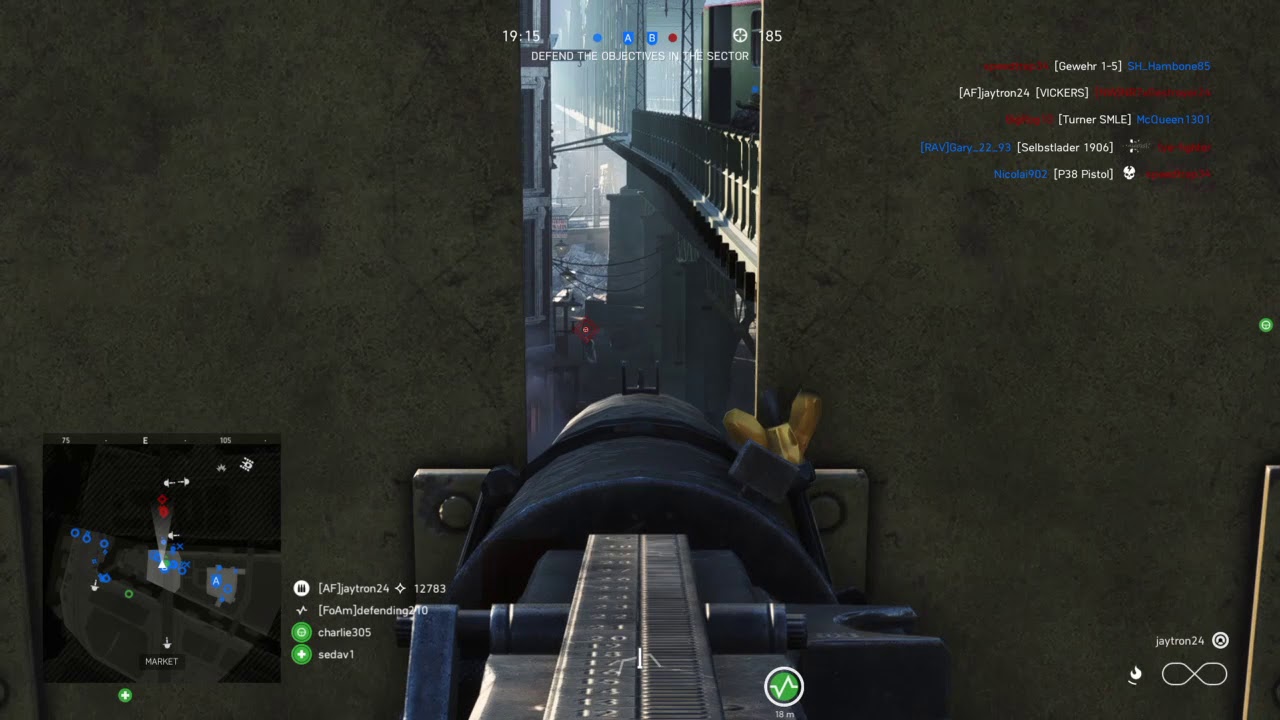 Battlefield™ V vickers stationary wreckage - YouTube