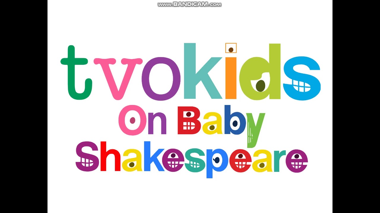 TVOkids On Baby Shakespeare Logo Bloopers Take 2: Swapped Colors. - YouTube