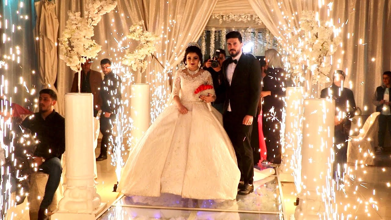 أكبر حفلة زفاف في العالم عرس سمراء وعمار👩 ️👨 احلى شب وبنت يوم