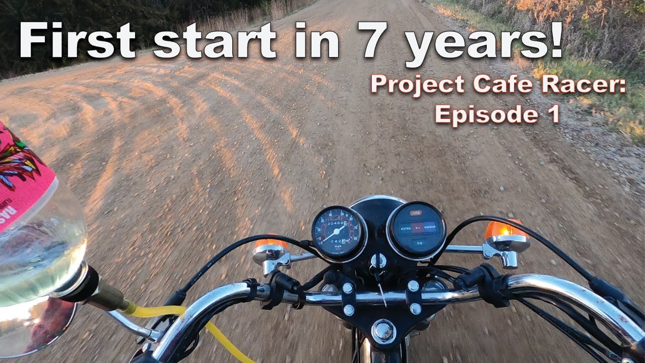 1982 CM450 - Project Café Racer! First Start In 7 Years! - YouTube