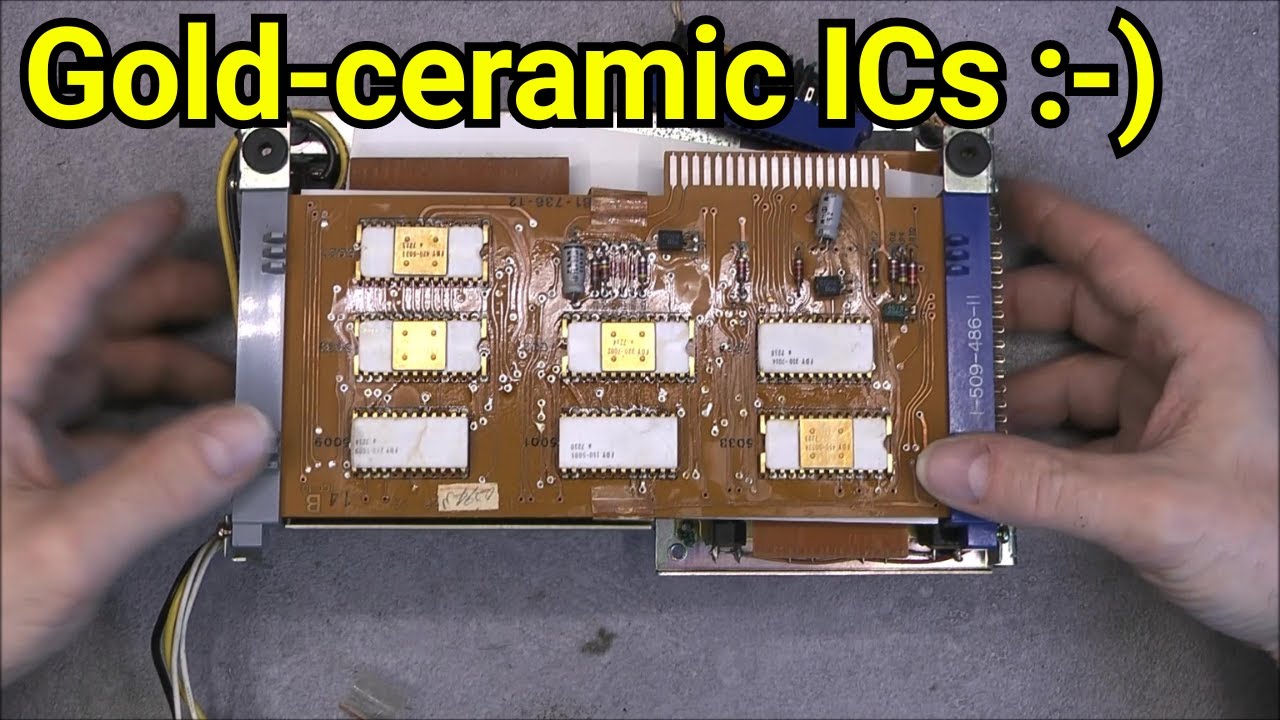 1972 Sony Sobax ICC-107 print only calculator teardown - YouTube