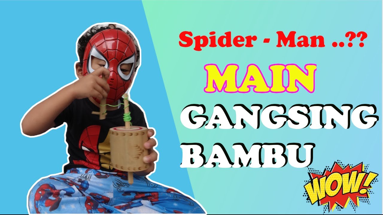BERMAIN GANGSING BAMBU MAINAN JAMAN DULU - YouTube