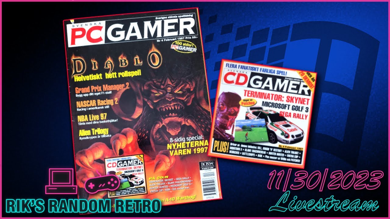 Livestream - Swedish PC Gamer February 1997 - YouTube