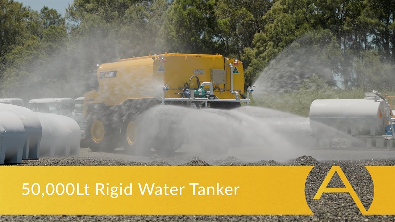 50kL ATA Rigid Tanker - Action Video - YouTube
