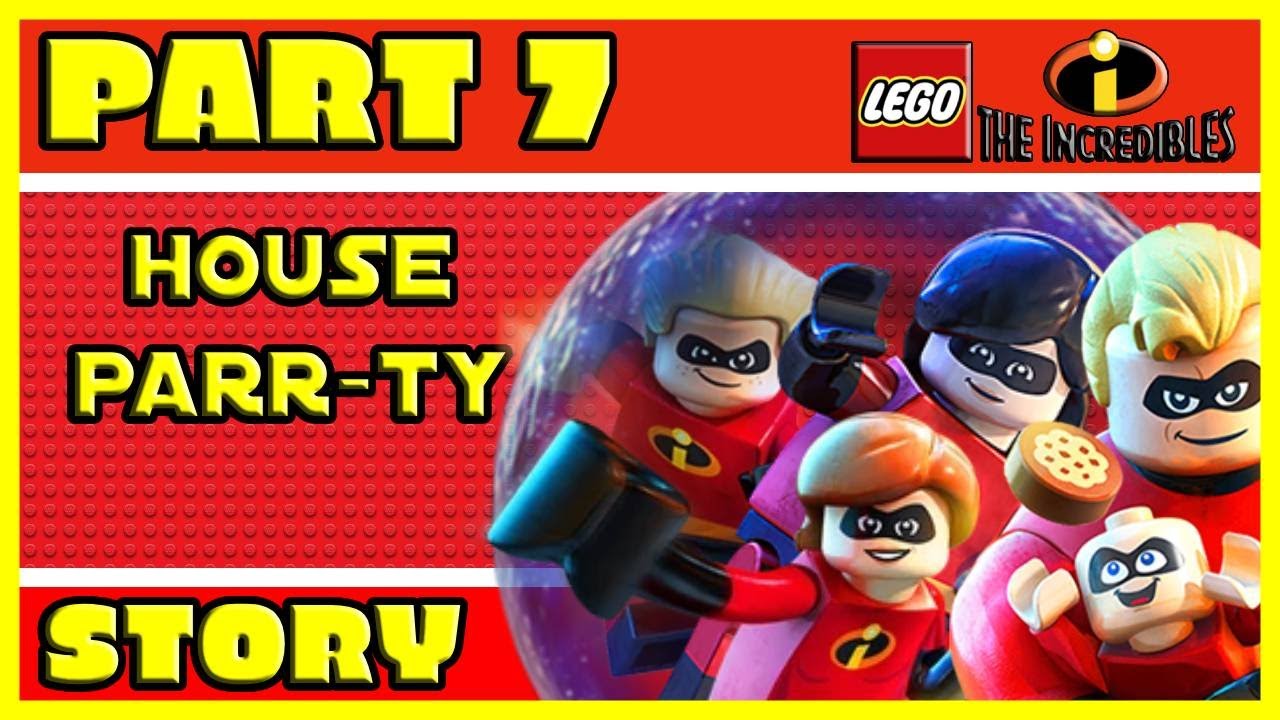 LEGO Incredibles Part 7 - House Parr-ty (STORY) - YouTube