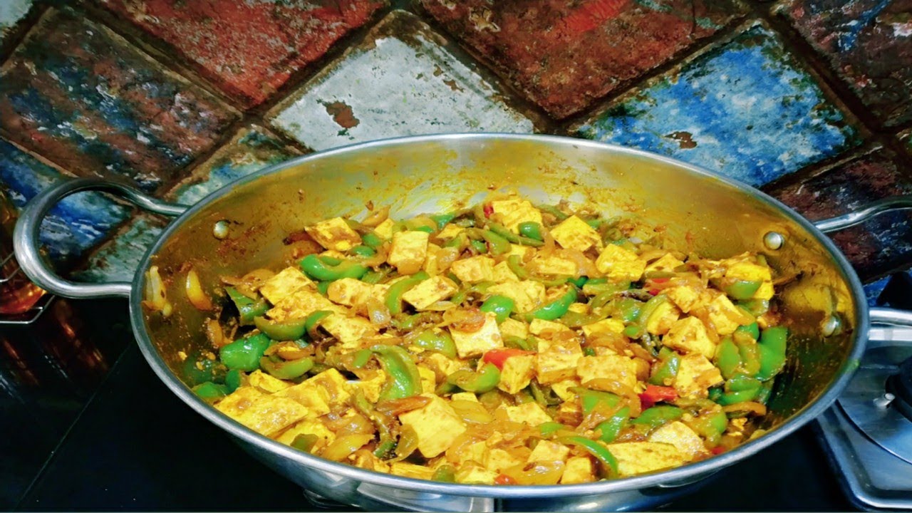 Shimla Mirch Paneer Recipe || Easy Recipe Of Shimla Mirch Paneer ...