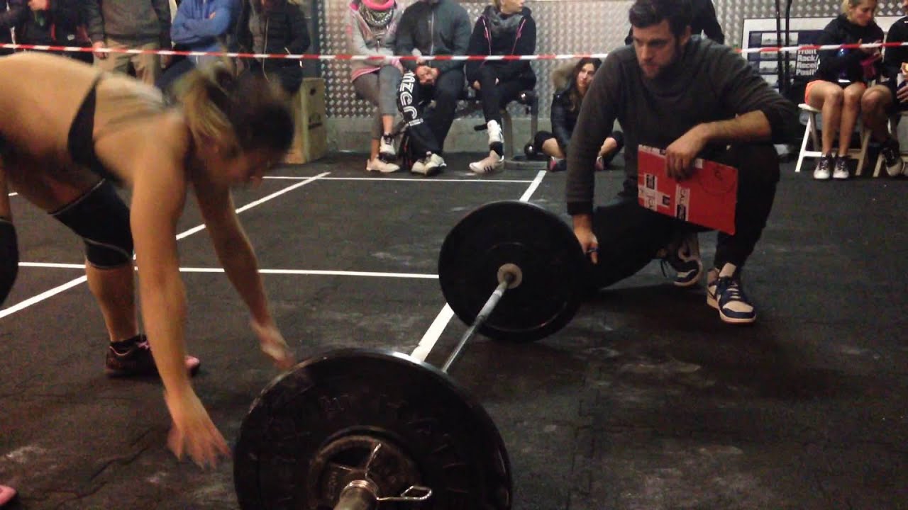 Open 16.1 Celia Gabbiani Menton Crossfit - YouTube