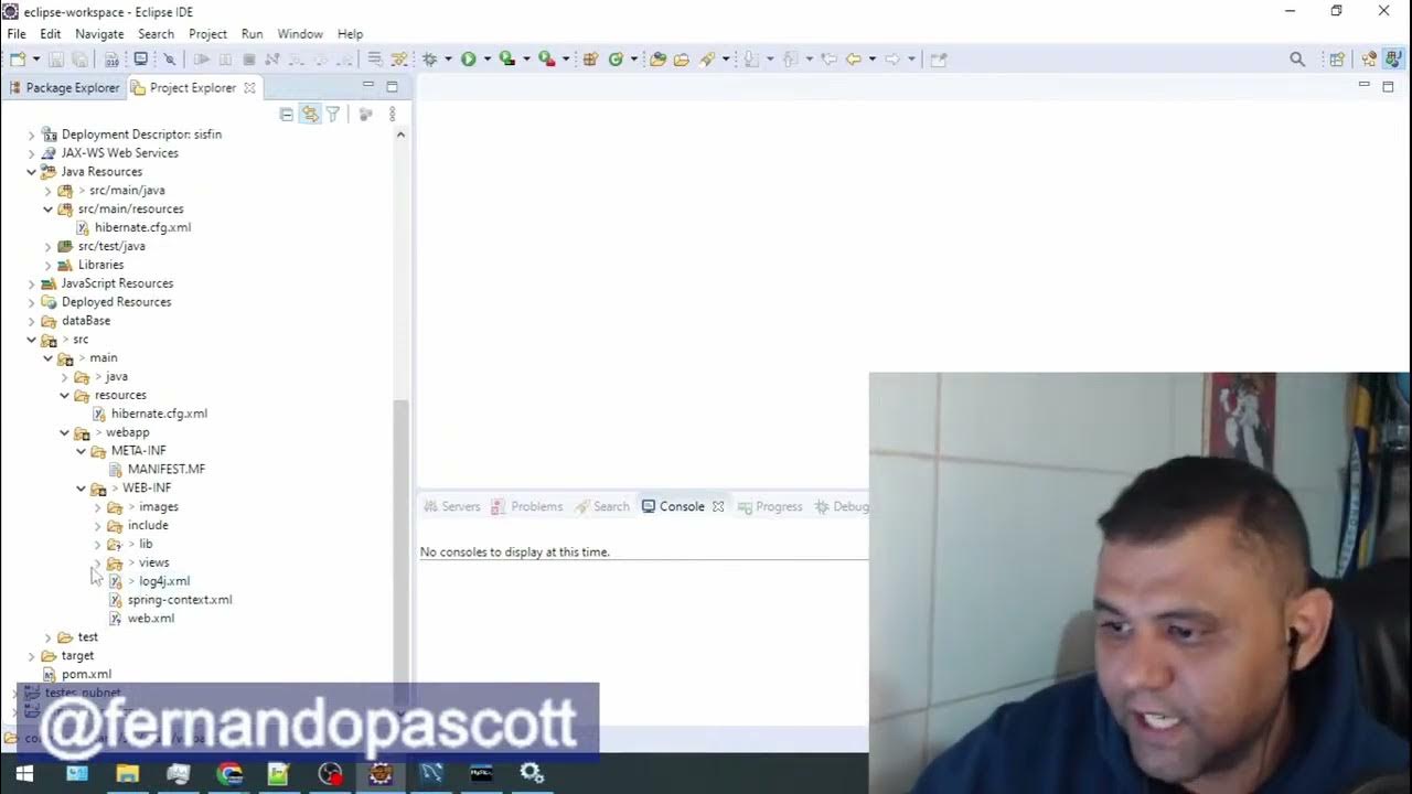 Criando Estrutura Spring MVC Java | JSP | HTML | CSS | JQuery | Mysql #CorteLiveCode3 - YouTube