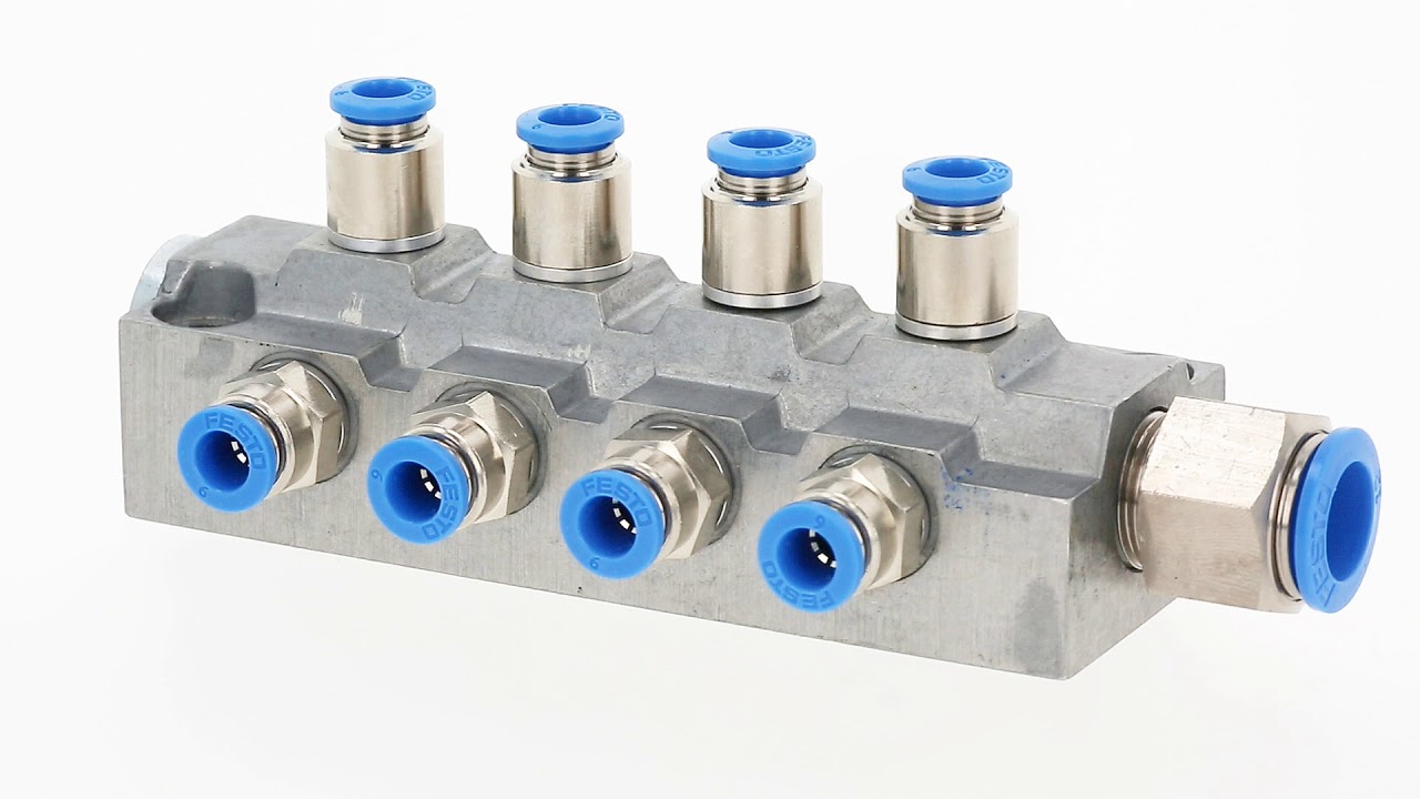 festo demo 360 verteiler - YouTube