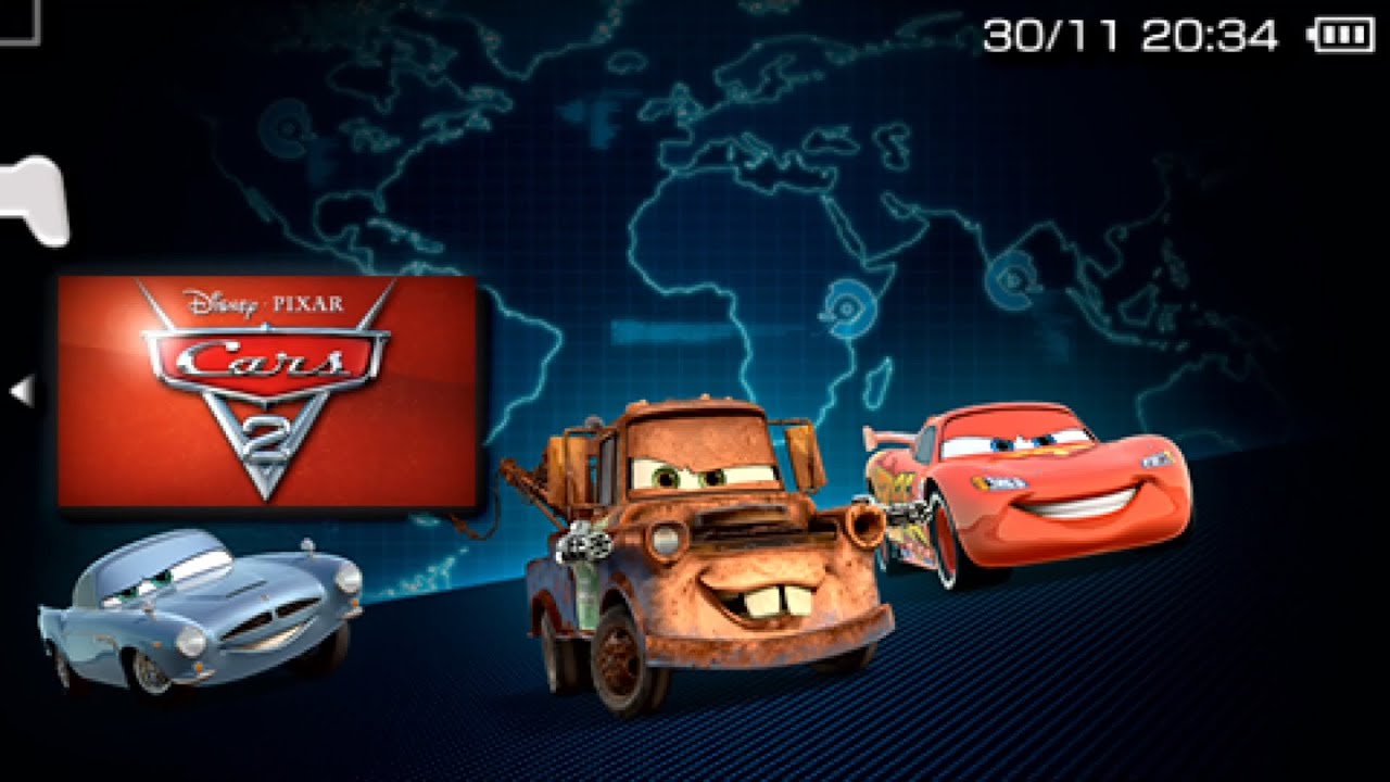 Cars 2 - Gameplay [PSP/PS Vita/PS TV] - YouTube
